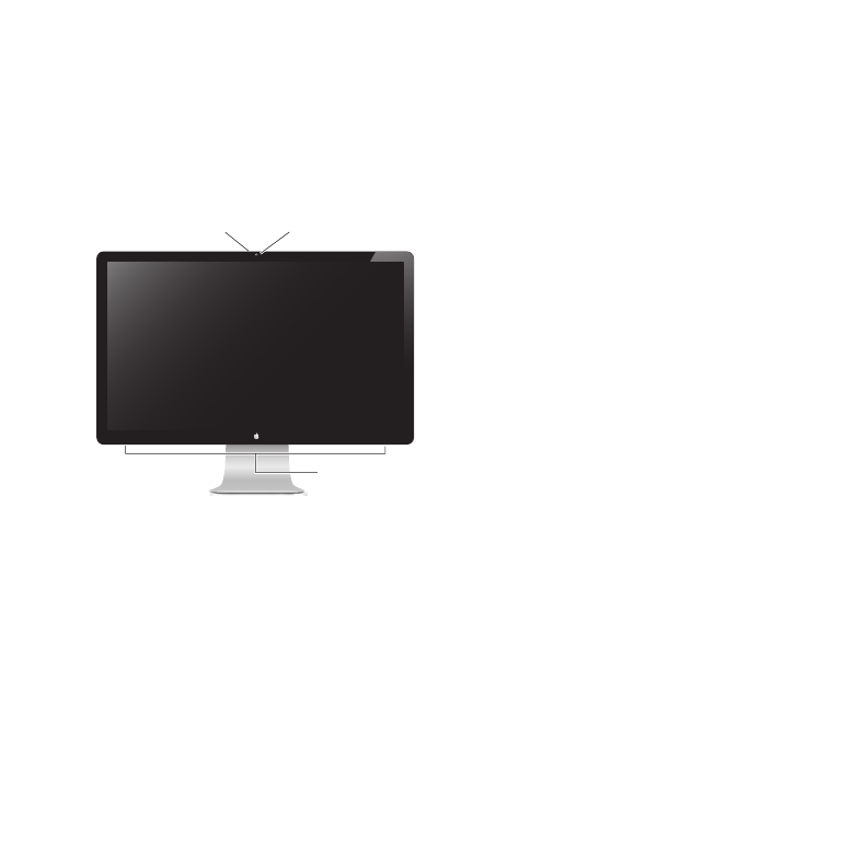 Het beeldscherm gebruiken - Apple LED Cinema Display