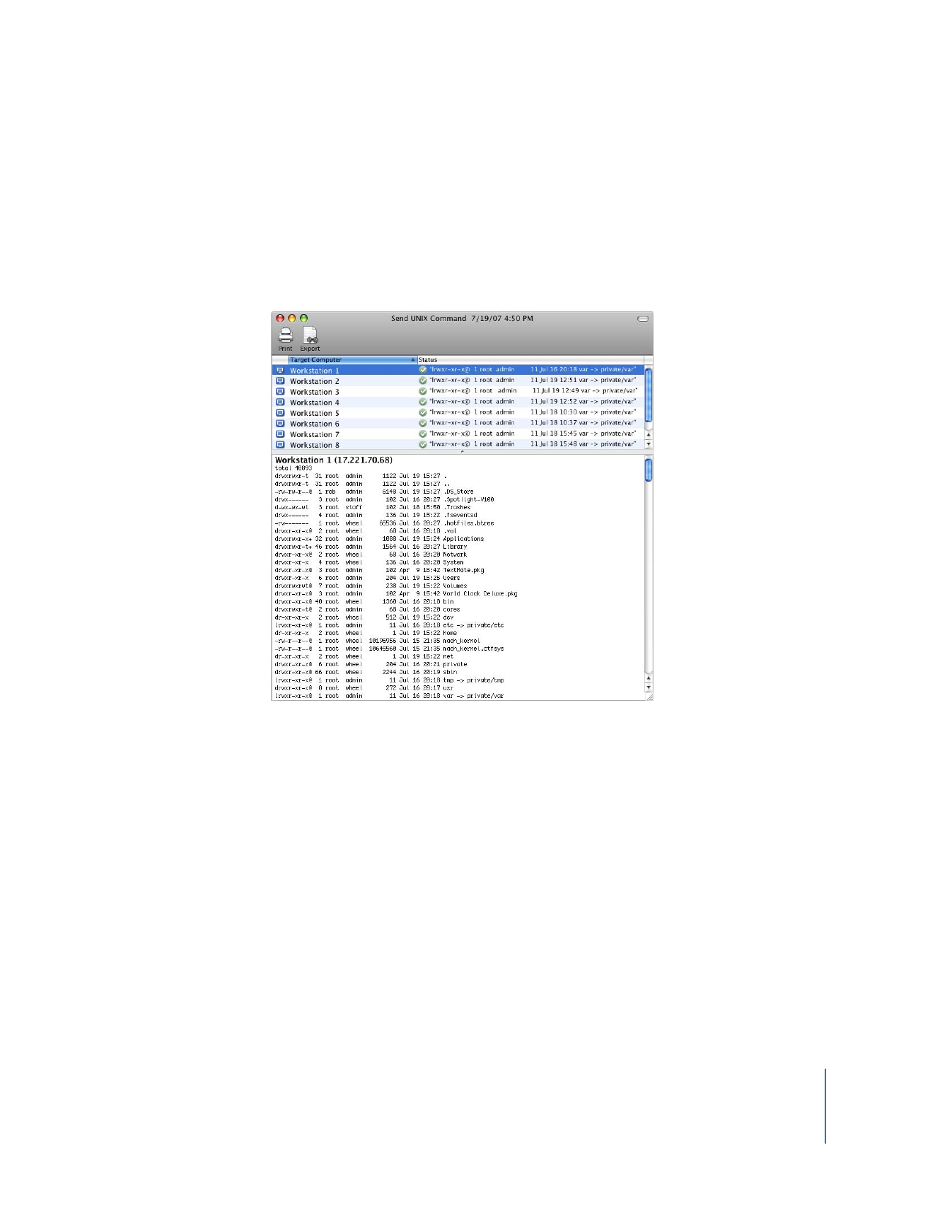 Starting Up a Computer - Apple Remote Desktop