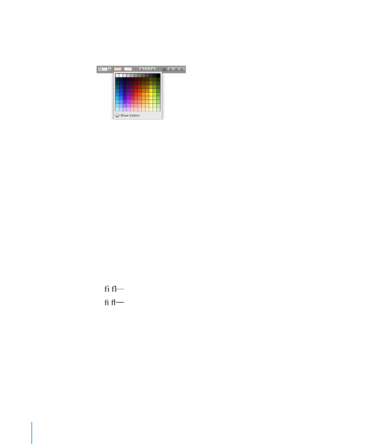 Changing Text Color Keynote